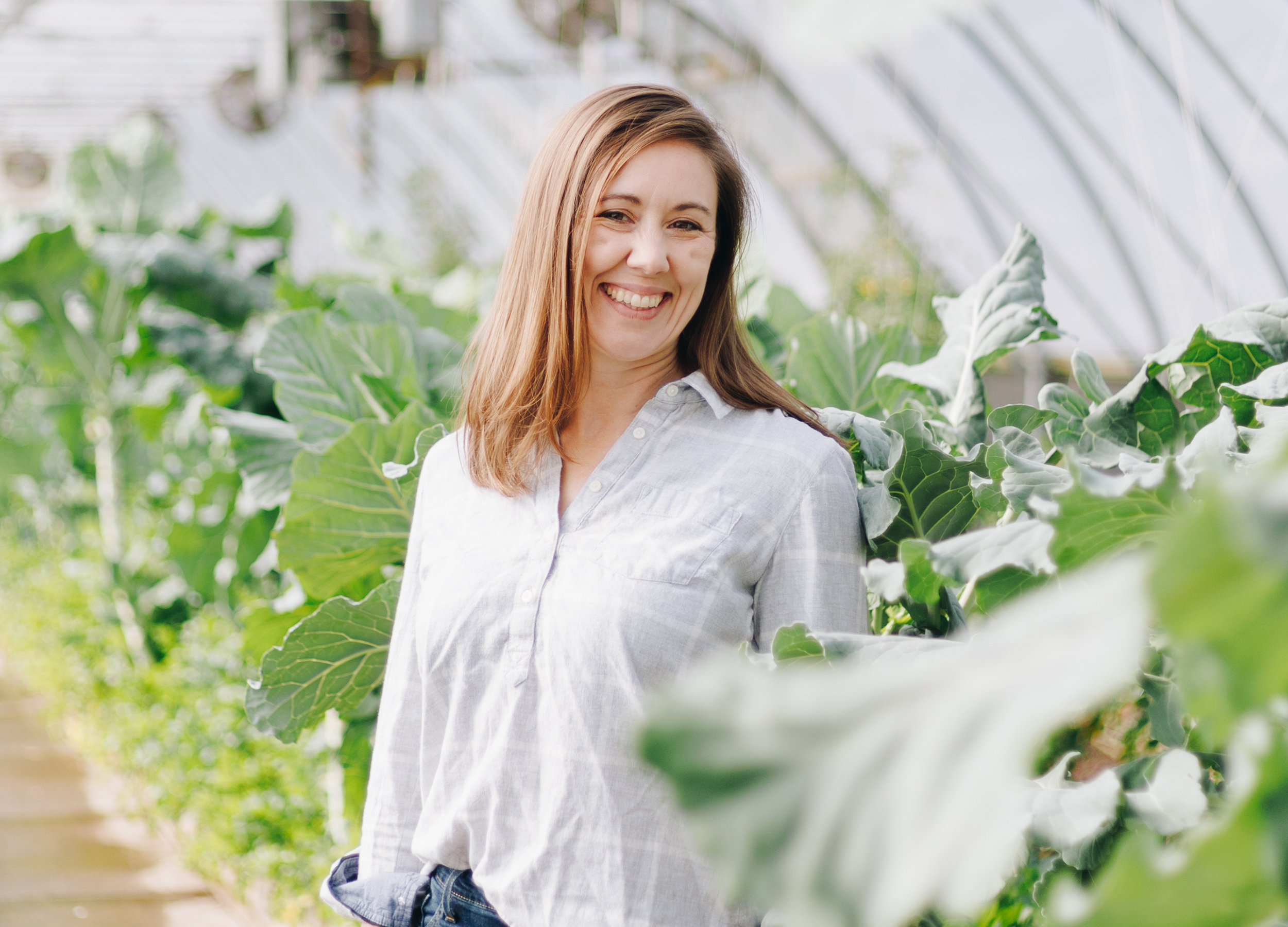 Grace Ames puts her farm-kid roots to work at Colonial Gardens in Blue ...