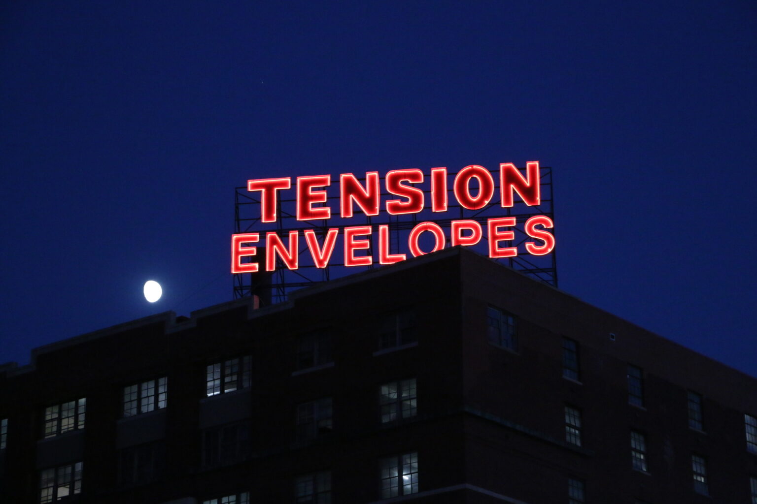 What are the ‘Tension Envelopes’ and ‘Western Auto’ signs that define ...