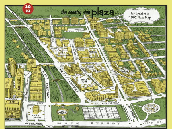 Here’s What Happened to Every Landmark on a 1962 Map of Country Club Plaza