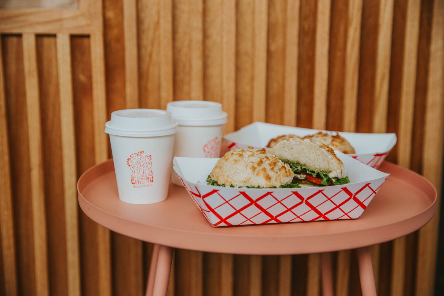 Chingu Coffee and Bay Boy sandwiches are doing a pop-up together