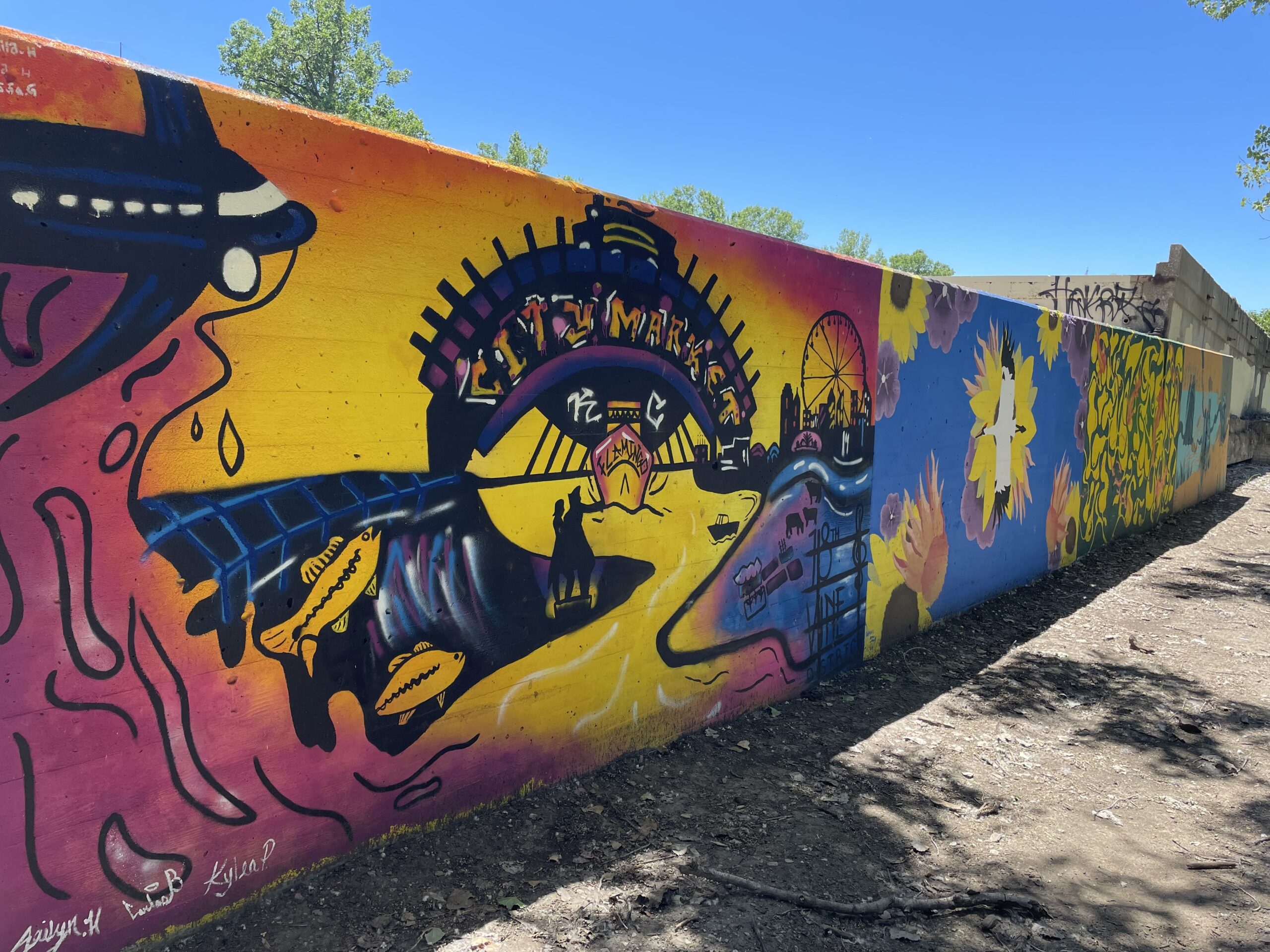 KC art students are transforming the Riverfront Heritage Trail with ...