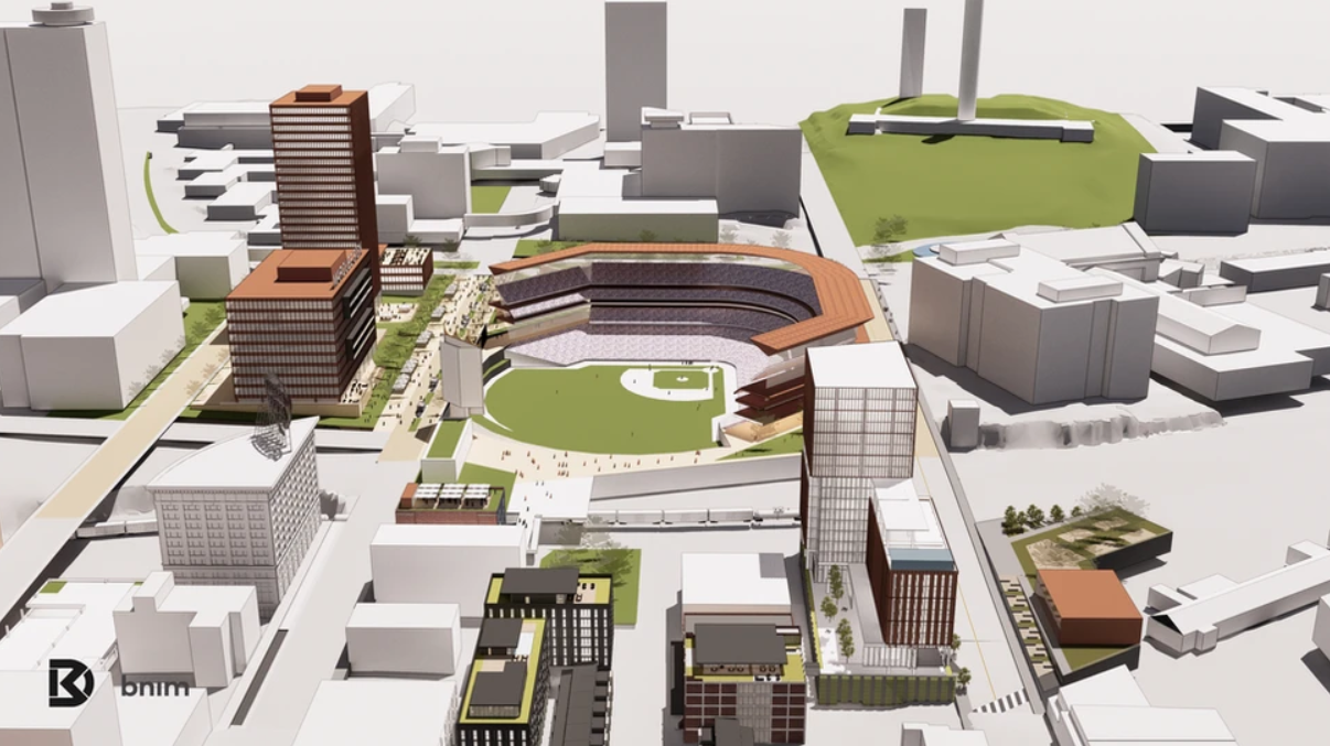 Developers Unveil Renderings Of A Royals Ballpark At Washington Square ...