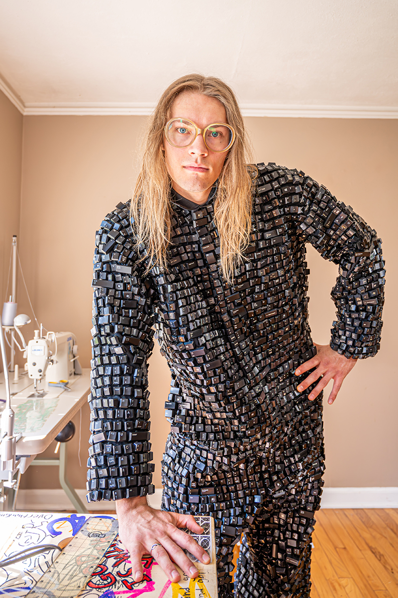 To Infinity and Beyond: Designer Cory Infinite makes wearable art that ...
