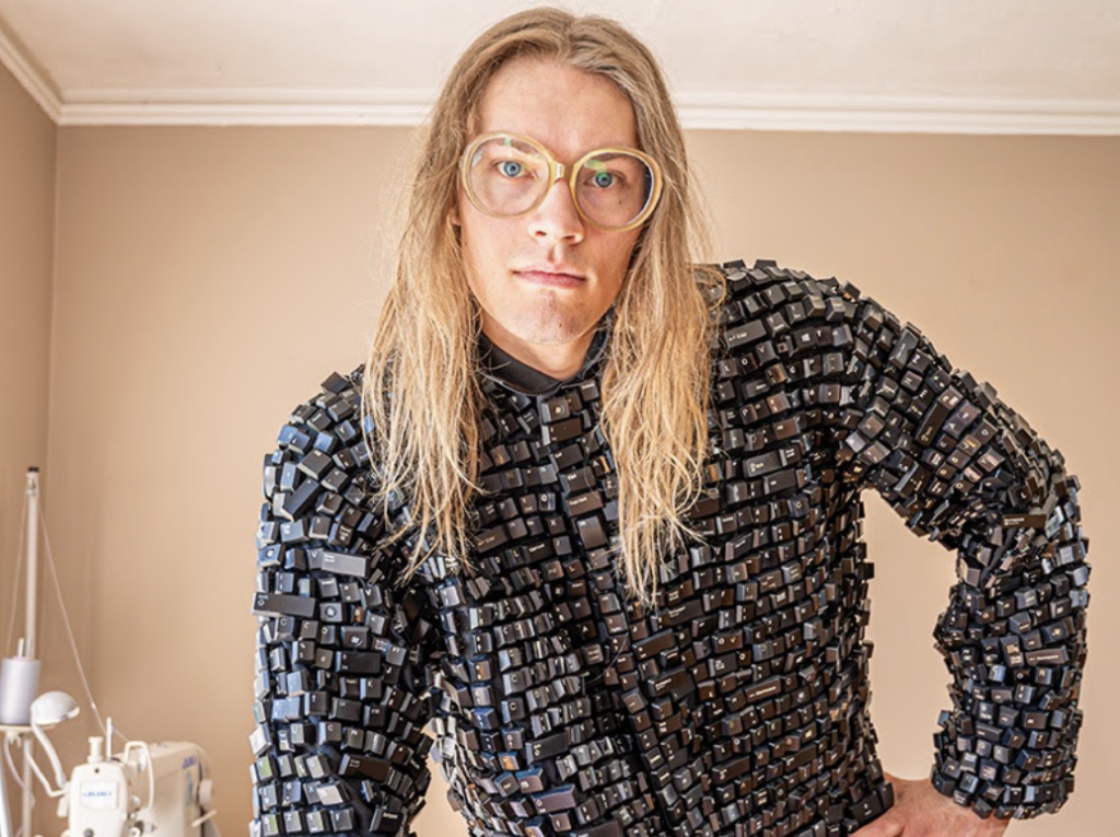 To Infinity and Beyond: Designer Cory Infinite makes wearable art that ...