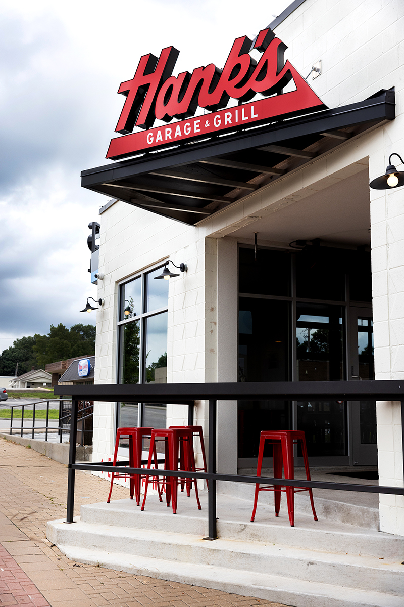 With hot dogs, spam fries and cornhole, Hank’s Garage & Grill is here ...